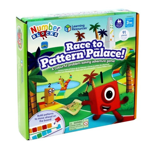 Numberblocks Race to Pattern Palace Game – Sensory Connect ABN 87895749138