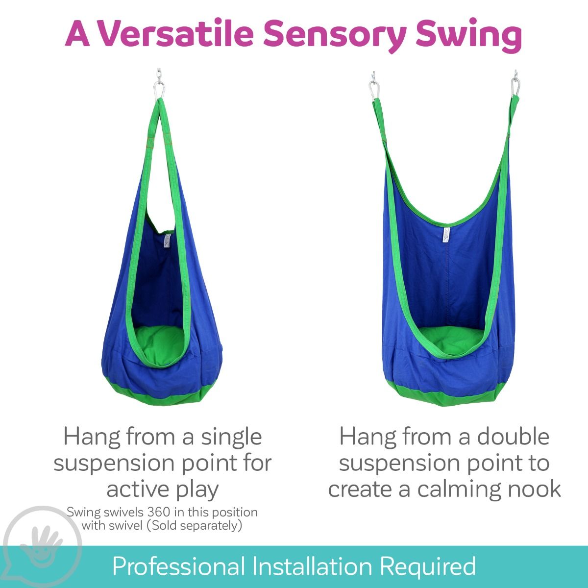 Indoor Cocoon Climbing Swing – Sensory Connect ABN 87895749138